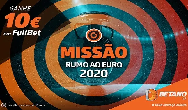 Euro 2020 oferece 10€ em FullBet (mas há mais...)